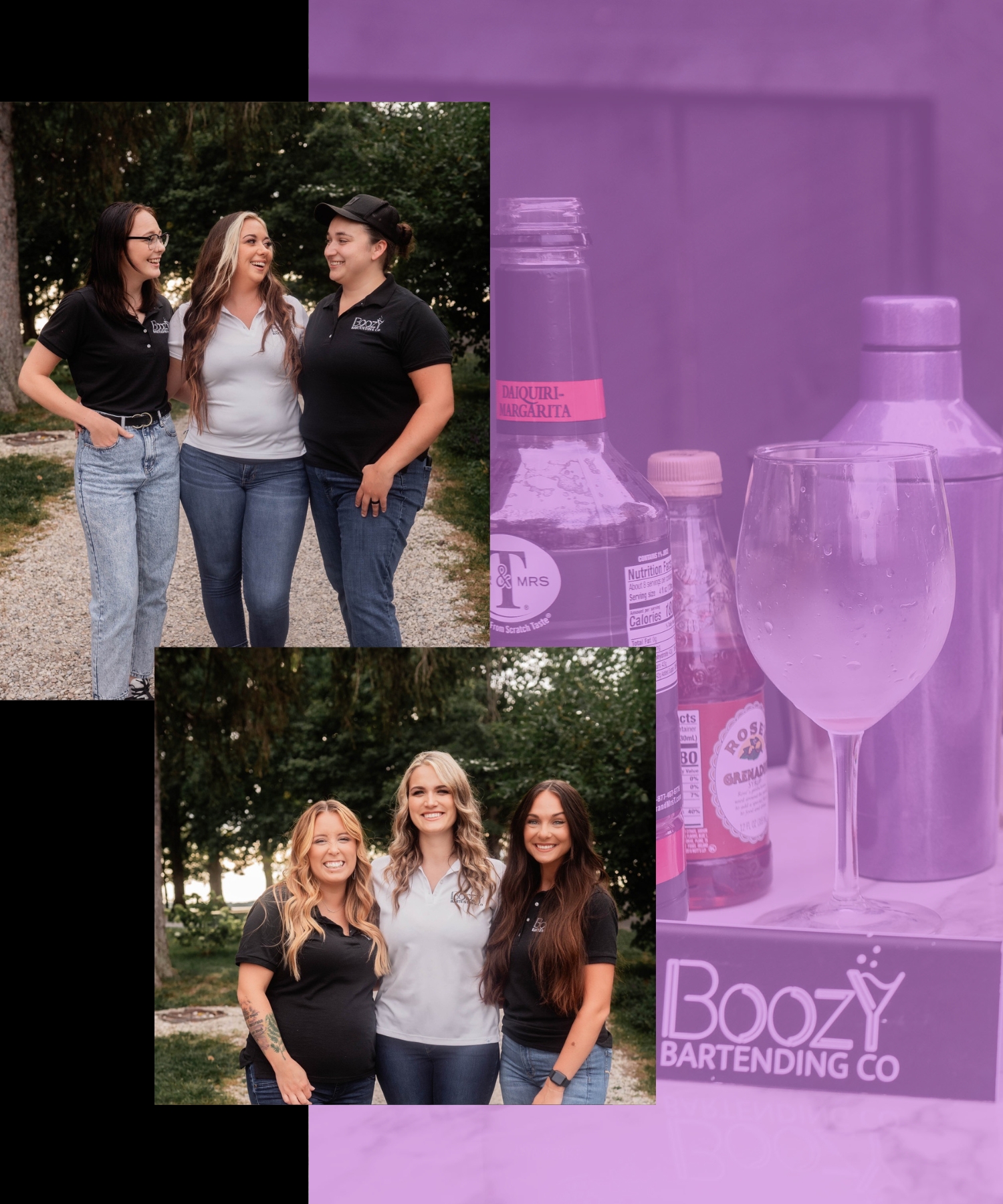 Cocktail Menu - Boozy Bartending Co